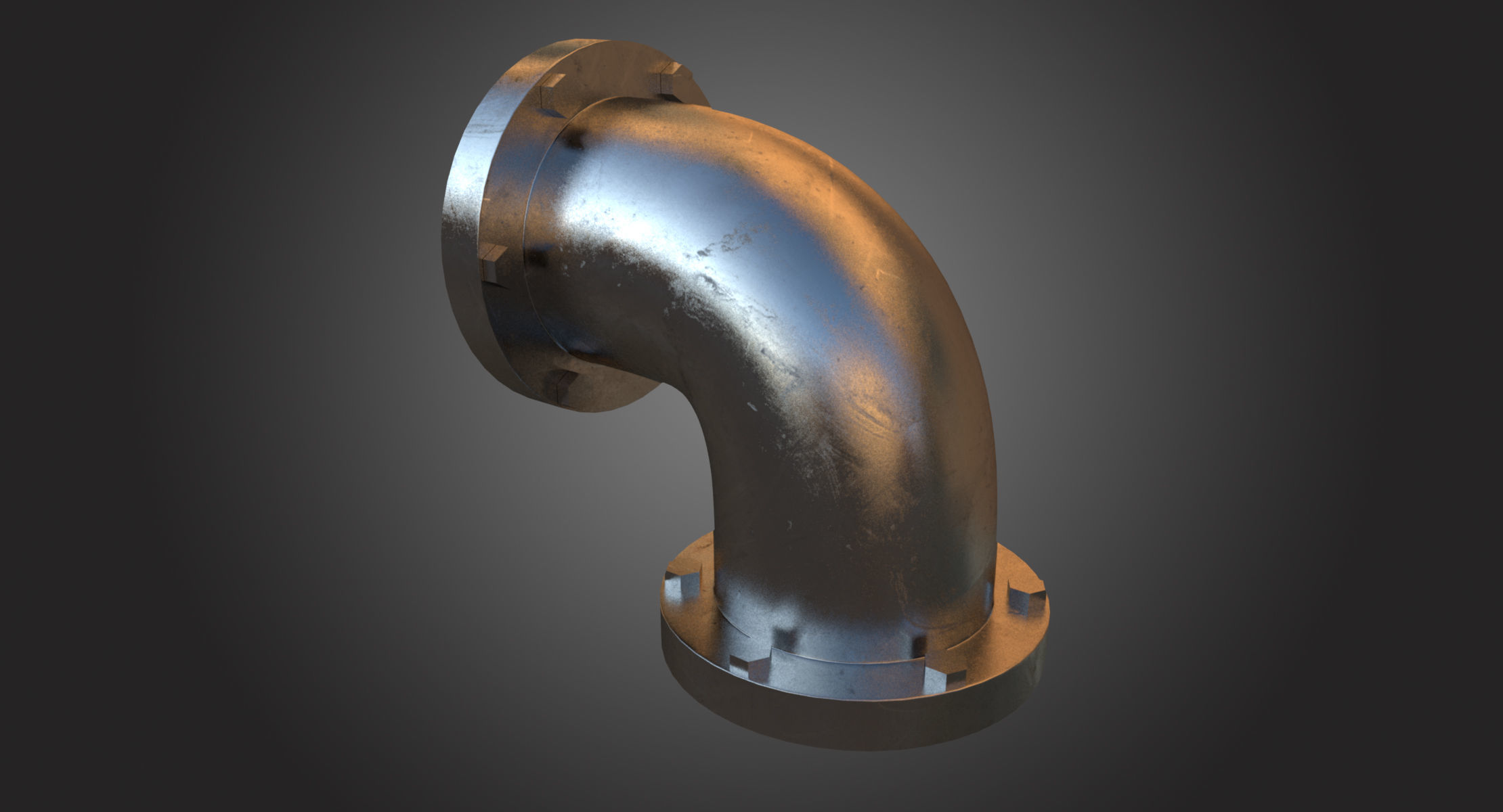 Steel Pipe Collection 3D model | CGTrader