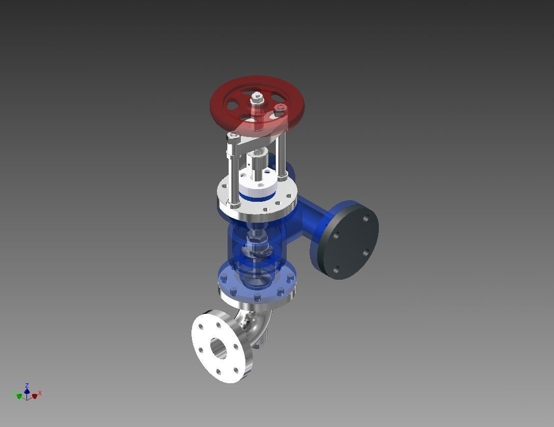 Feed Check Valve Assembly 3D model | CGTrader