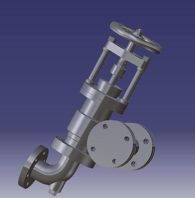 Feed Check Valve Assembly 3D model | CGTrader