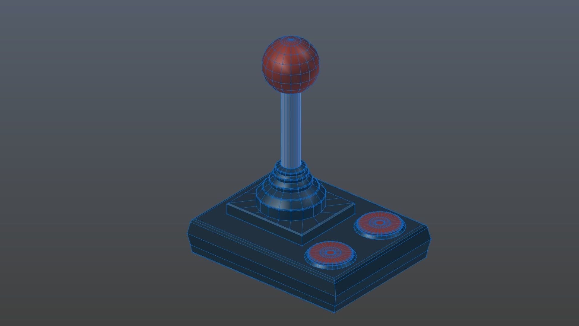 3D model Low poly joystick 9 VR / AR / low-poly | CGTrader
