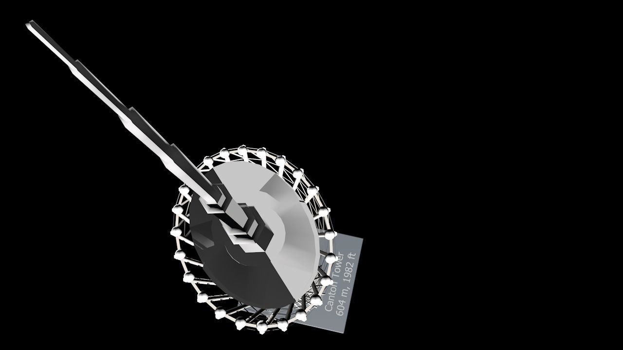 Canton Tower 3D model 3D model 3D printable | CGTrader