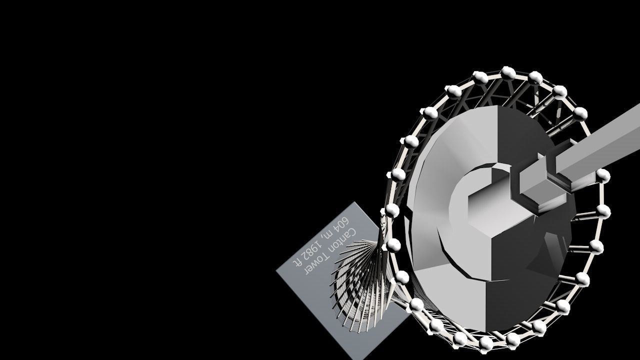 Canton Tower 3D model 3D model 3D printable | CGTrader