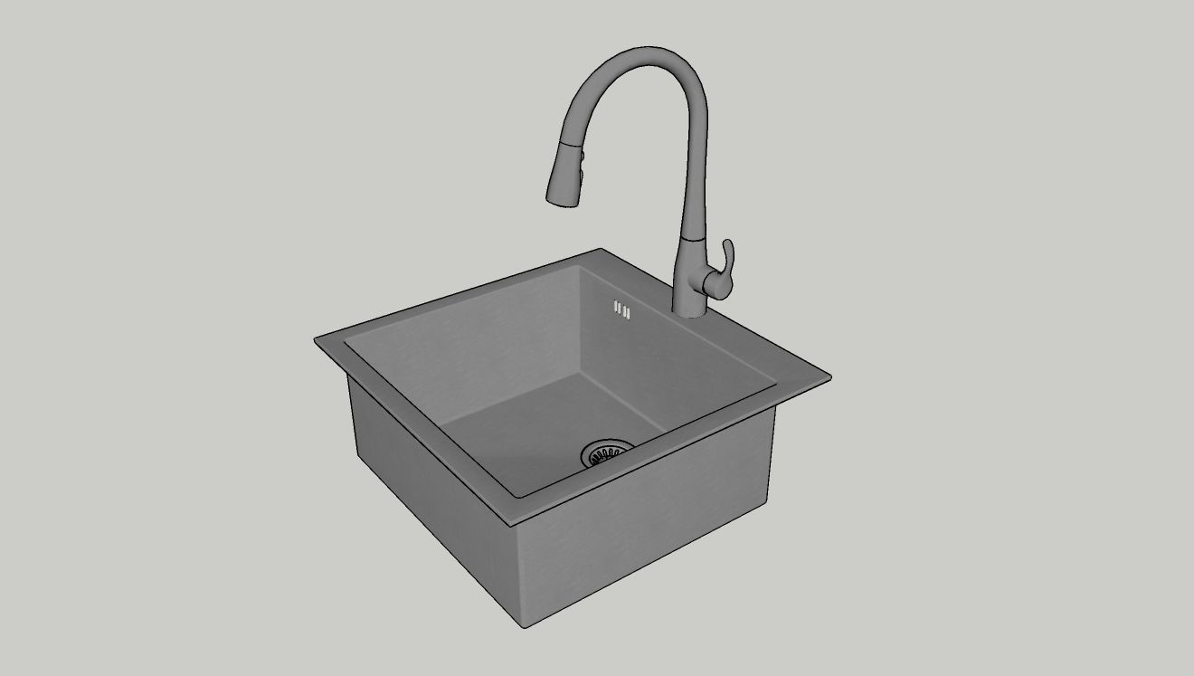 Sink 01 free 3D model | CGTrader