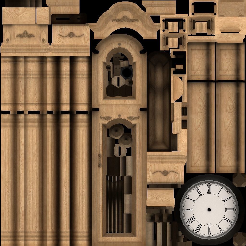 3D model Clocks collection VR / AR / low-poly | CGTrader