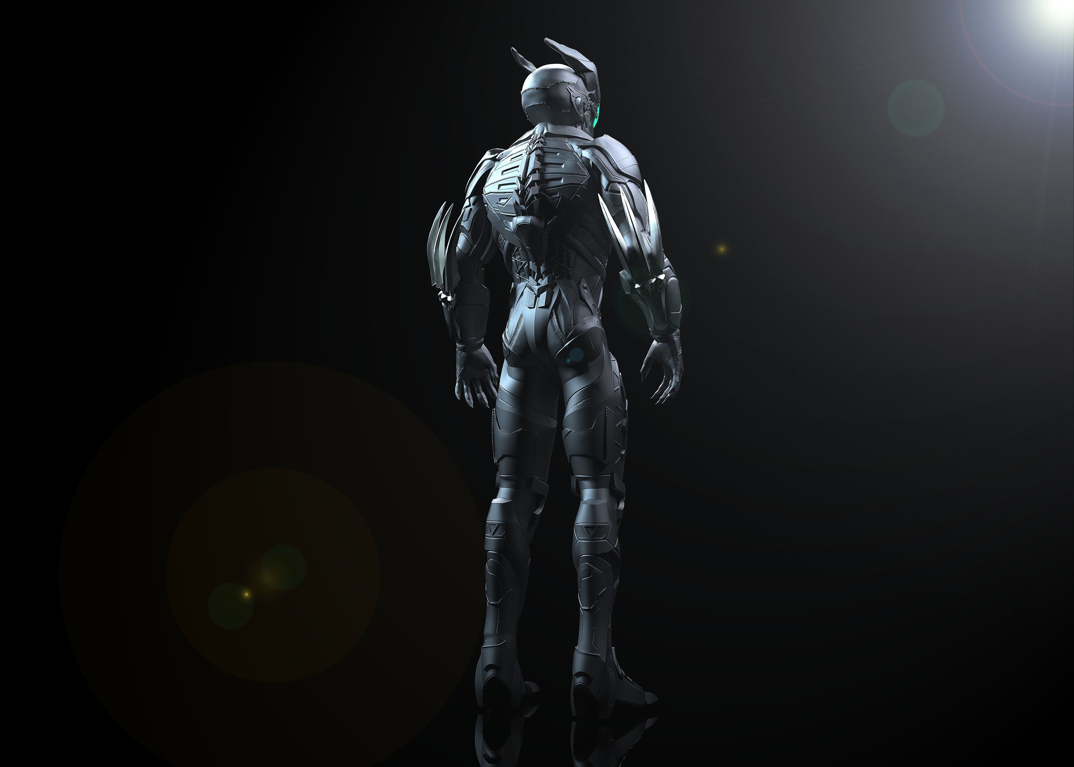 Cyber Mutant Zbrush Concept Model 3D model | CGTrader