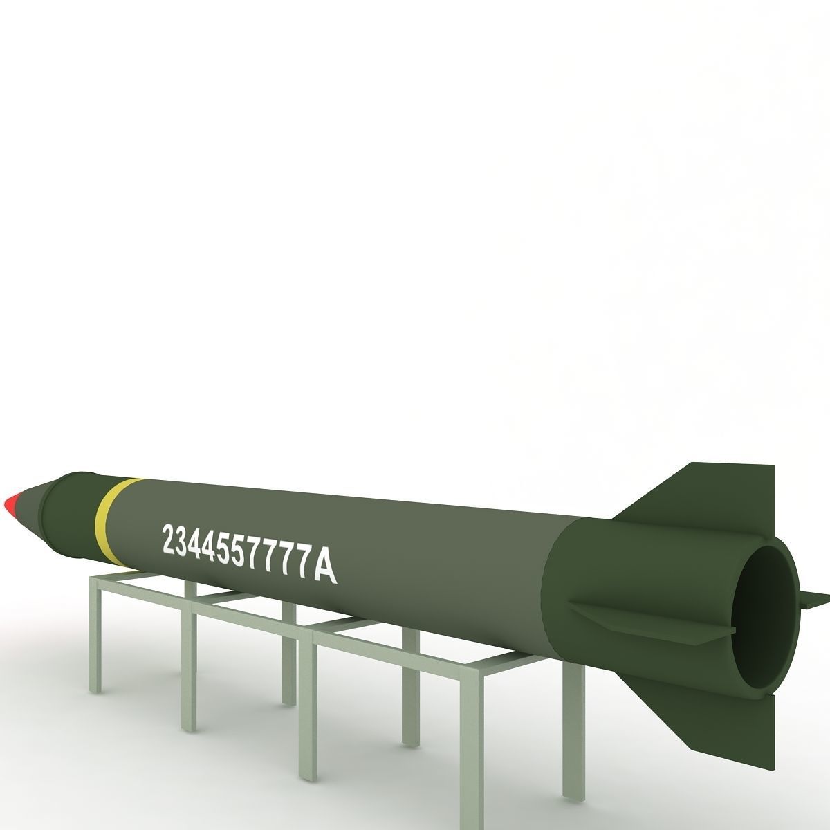 Rodong 3D model | CGTrader