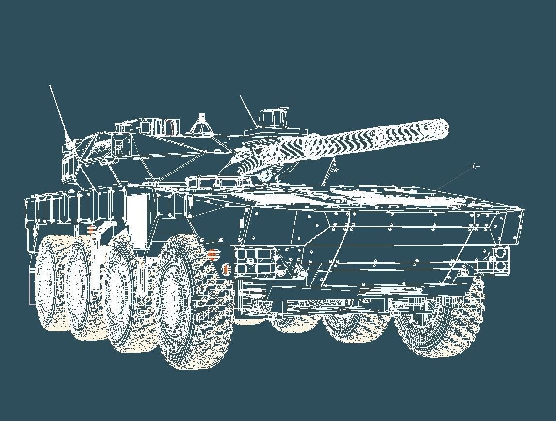 JGSDF Type-16 maneuver combat vehicle Update 3D model | CGTrader