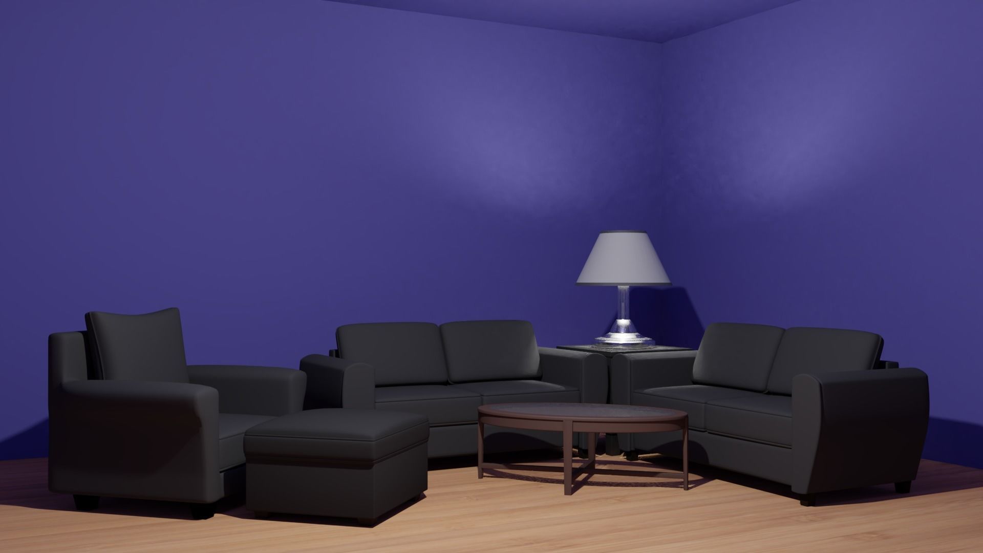 3D model Modern Living Room Asset Pack VR / AR / low-poly | CGTrader