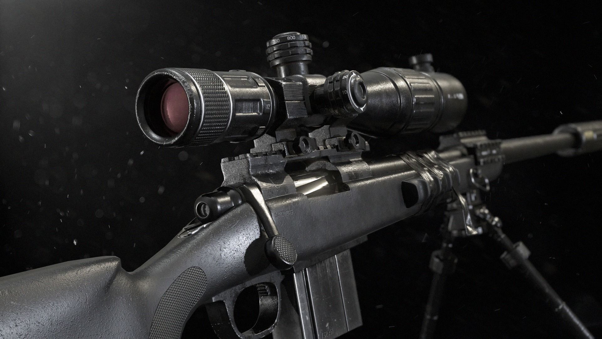 M40 Sniper Rifle - Mid Poly 3D model | CGTrader