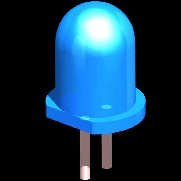 LED light bulb free 3D model | CGTrader