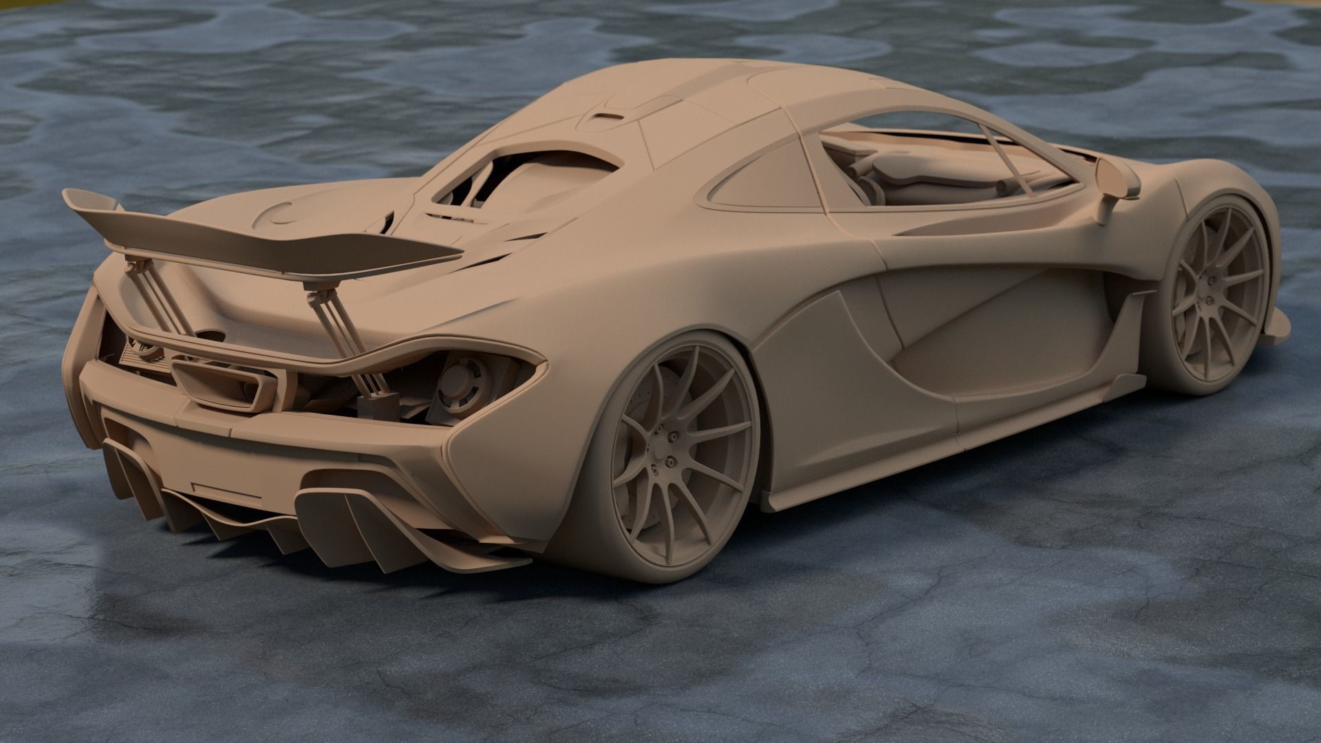 McLaren P1 3D model | CGTrader