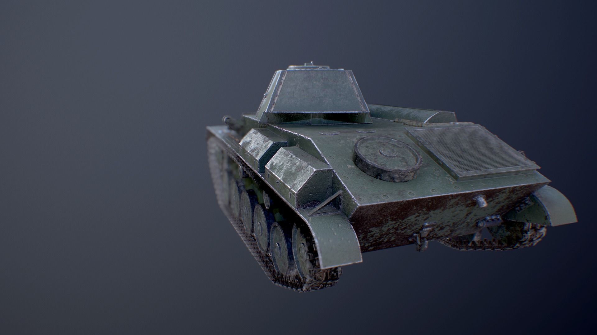 3D model T-70 Real Tank GameReady VR / AR / low-poly | CGTrader
