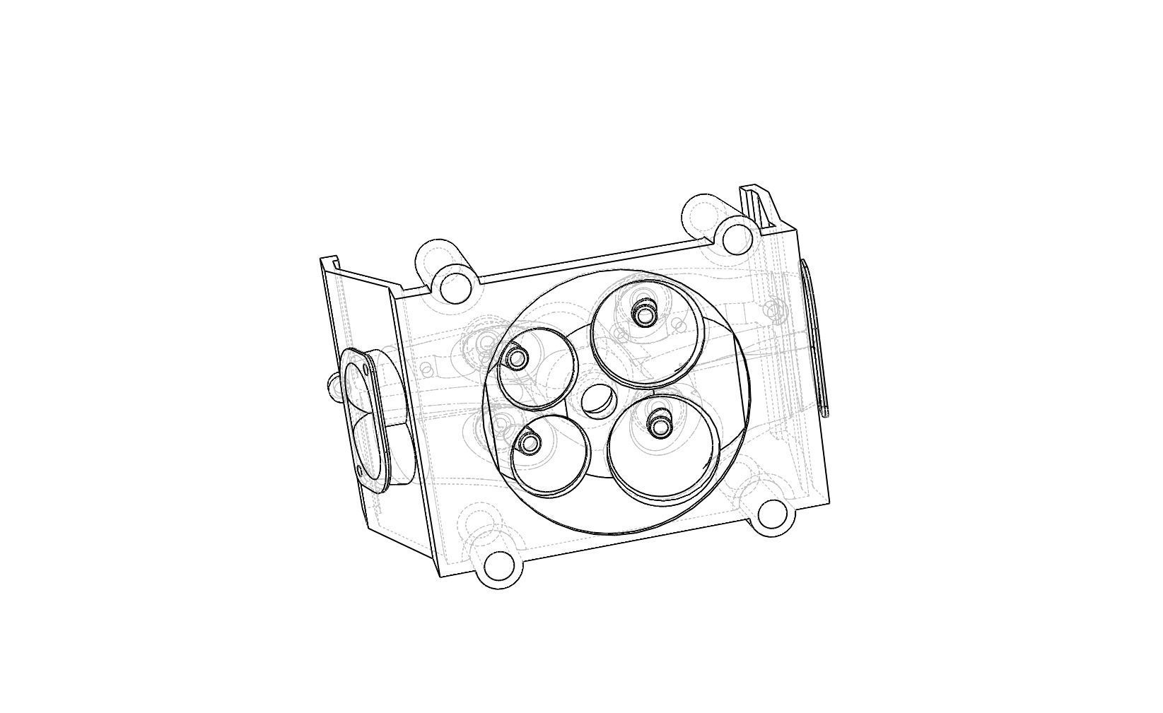 Car or Motorcycle Engine Cylinder Head 3D model 3D printable | CGTrader