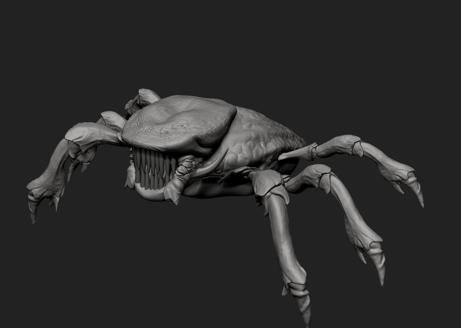 Spider Monster 3D model 3D printable | CGTrader