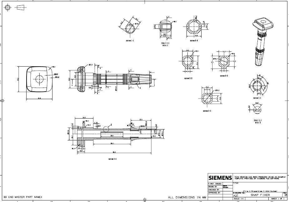 Automotive plastic snap fixer 3D model | CGTrader