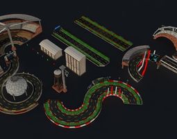 Racetrack 3D Models | CGTrader