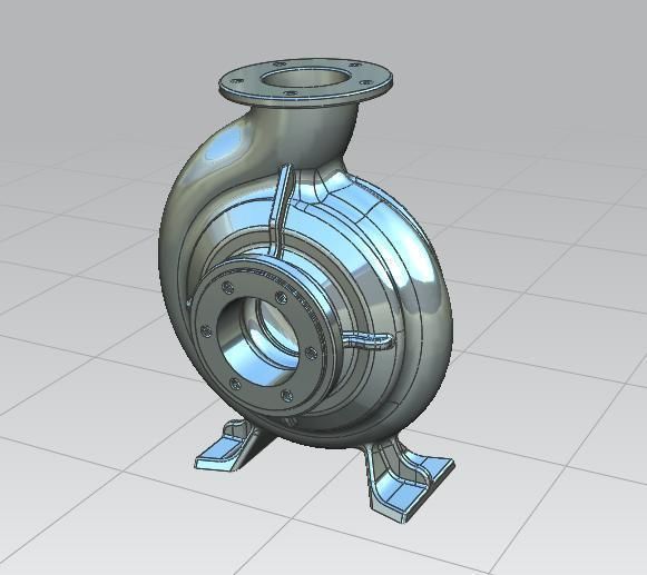 pump water 3D model | CGTrader