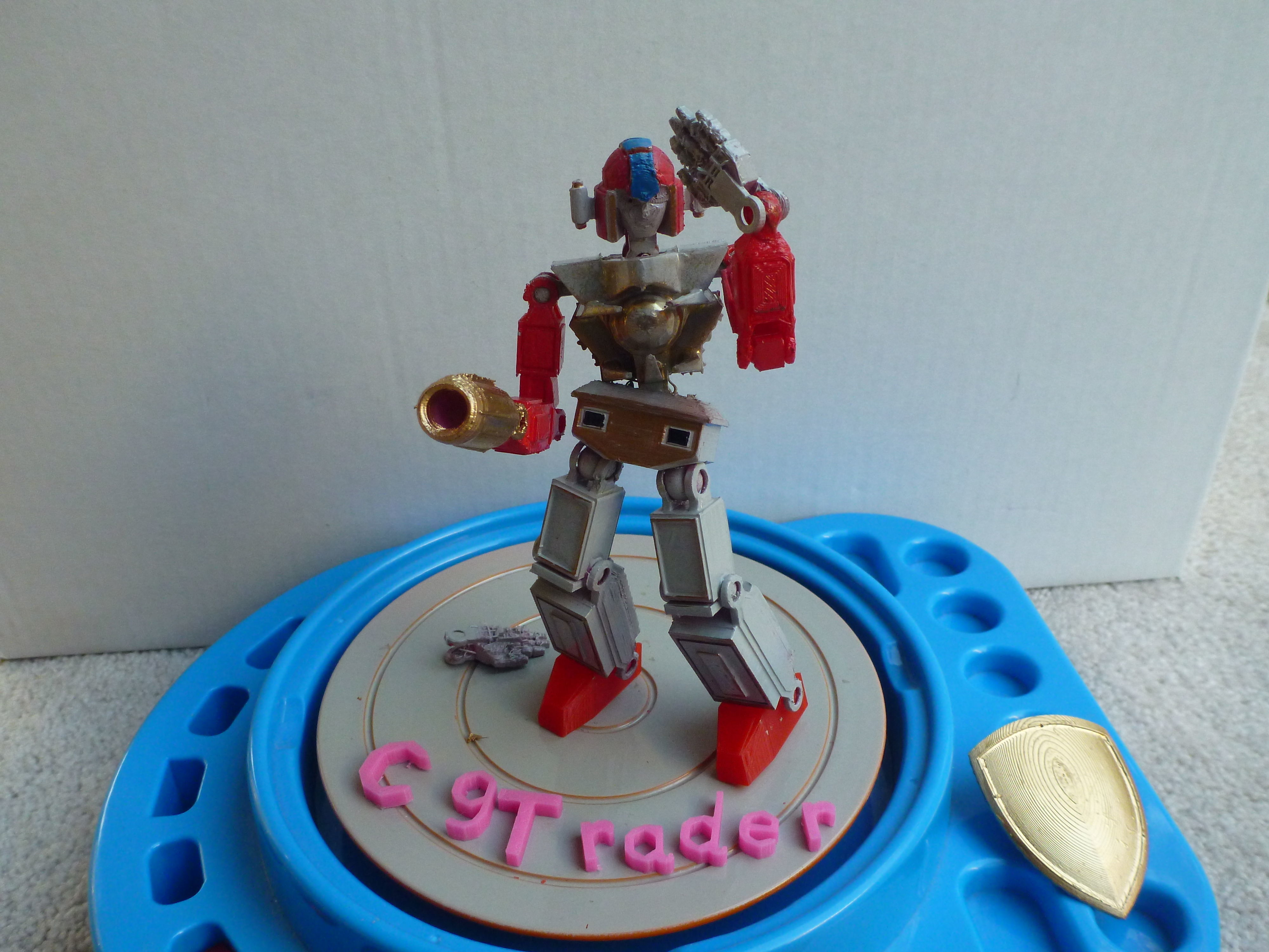 Cgtrader Letters 3D model 3D printable | CGTrader