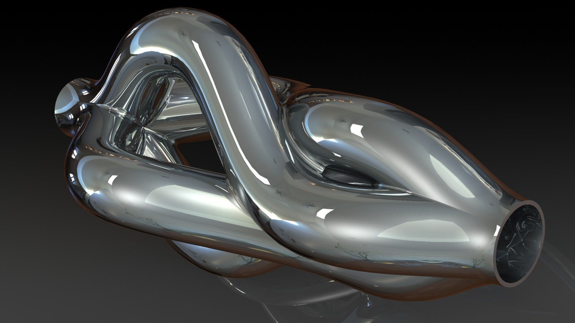 Twisting Pipes free 3D model | CGTrader