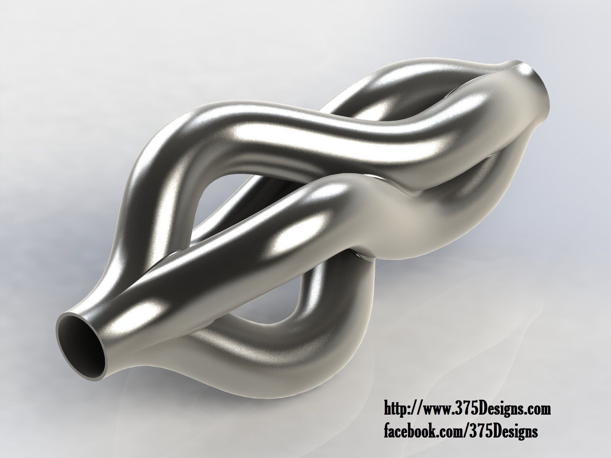 Twisting Pipes free 3D model | CGTrader
