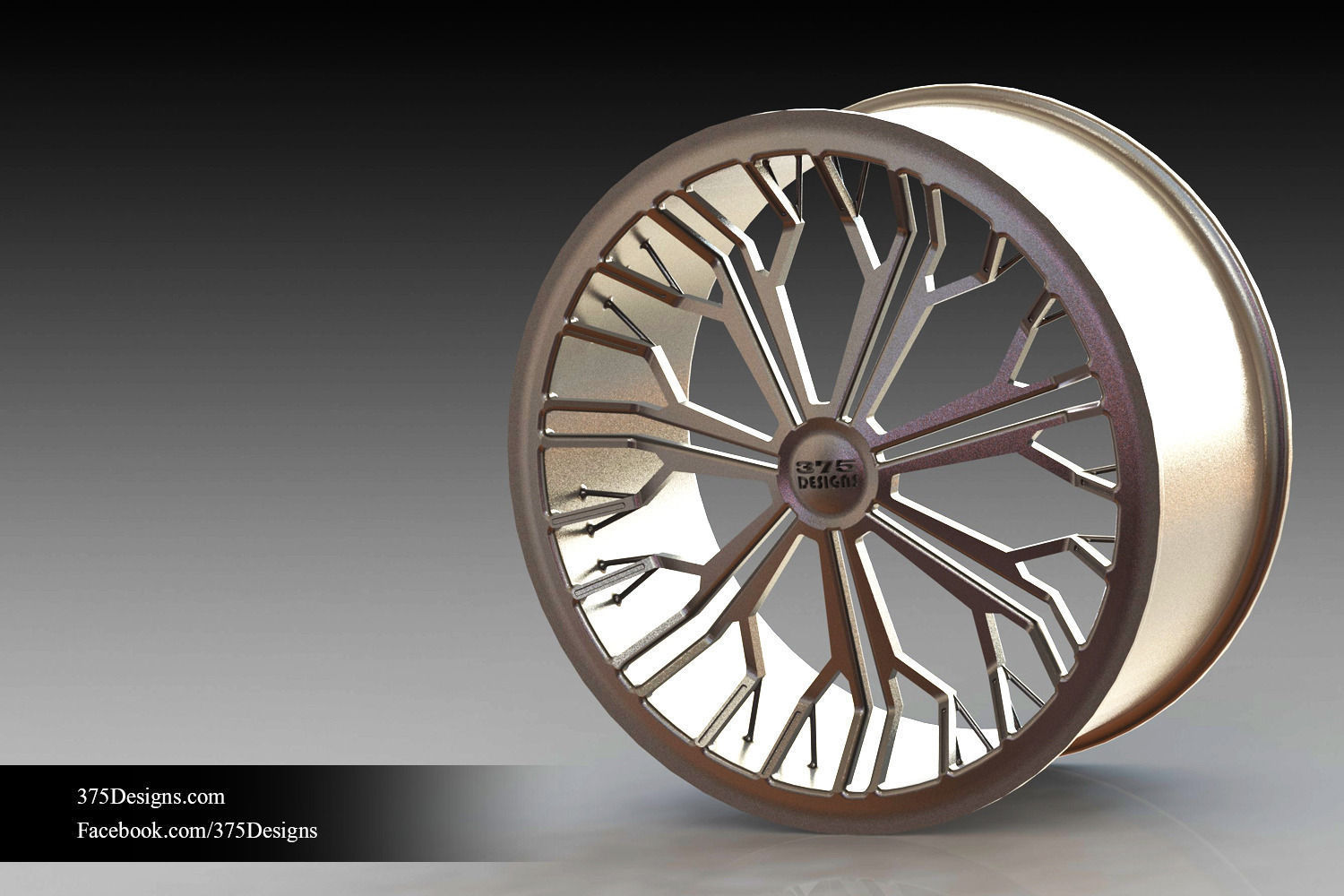Rim Design XAC-R01 free 3D Model STL | CGTrader.com