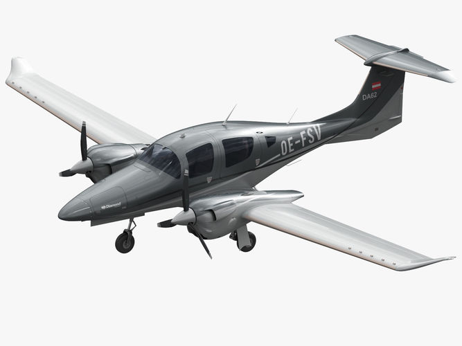 Diamond DA62 3D model | CGTrader
