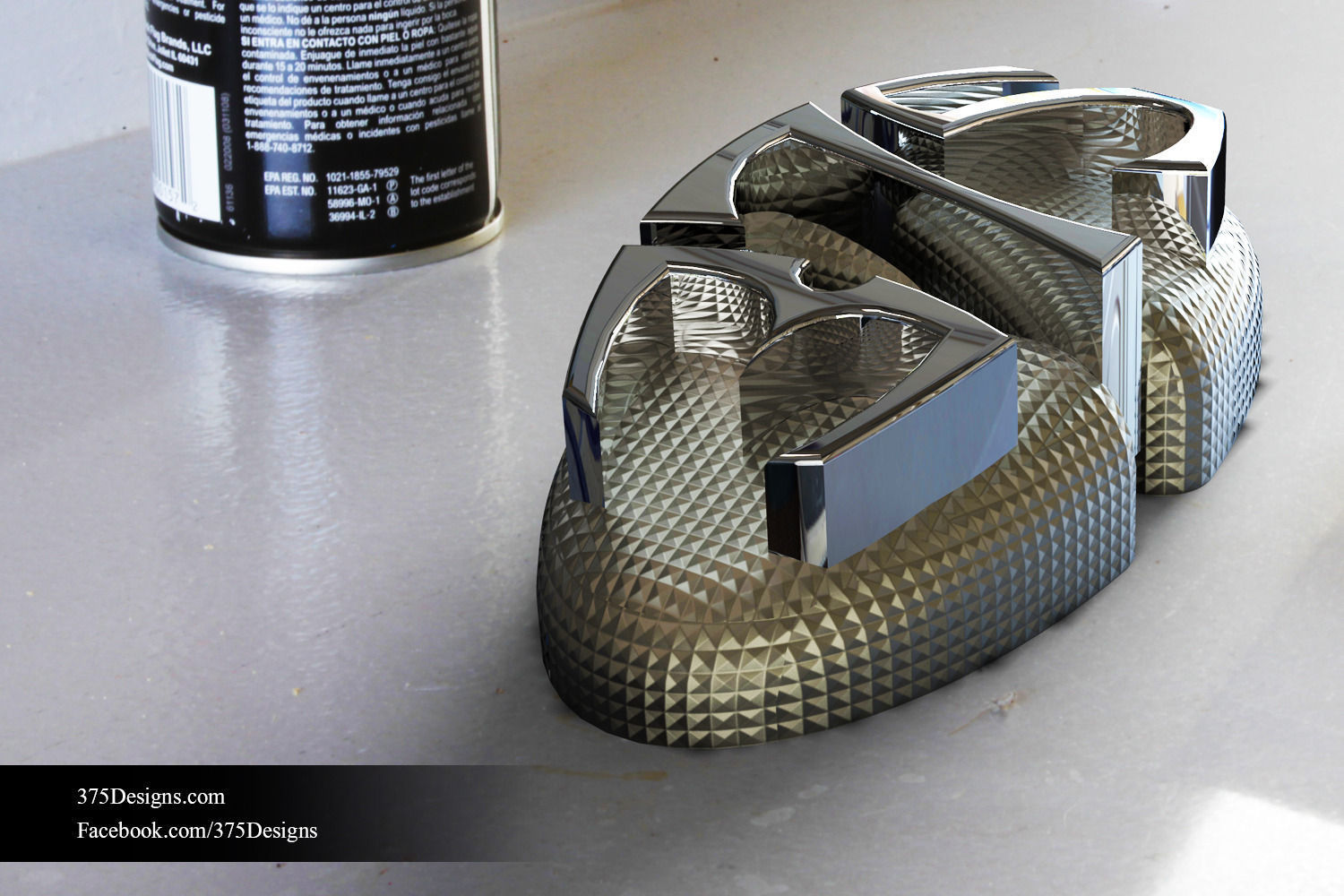 375Designs Paperweight free 3D model | CGTrader