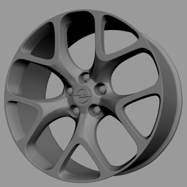 Opel Insignia rims 3D model | CGTrader