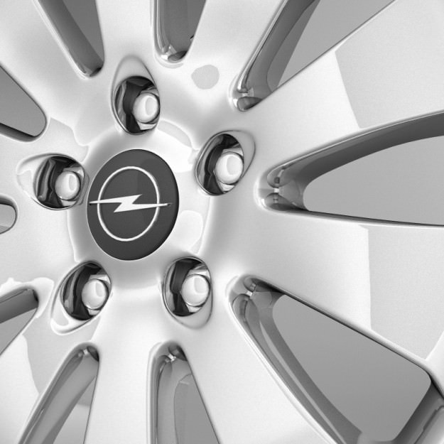 Opel Insignia rims 3D model | CGTrader