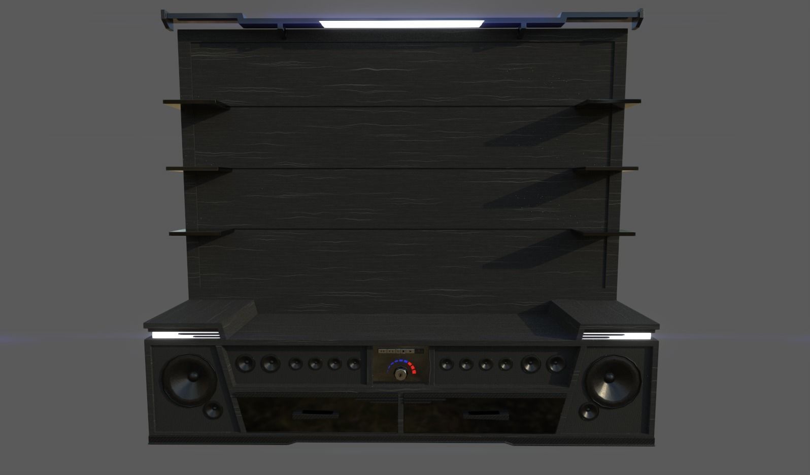 Rack Modern free 3D model | CGTrader