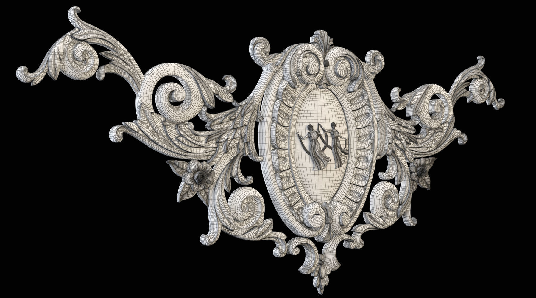 Medallion 3D model 3D printable | CGTrader