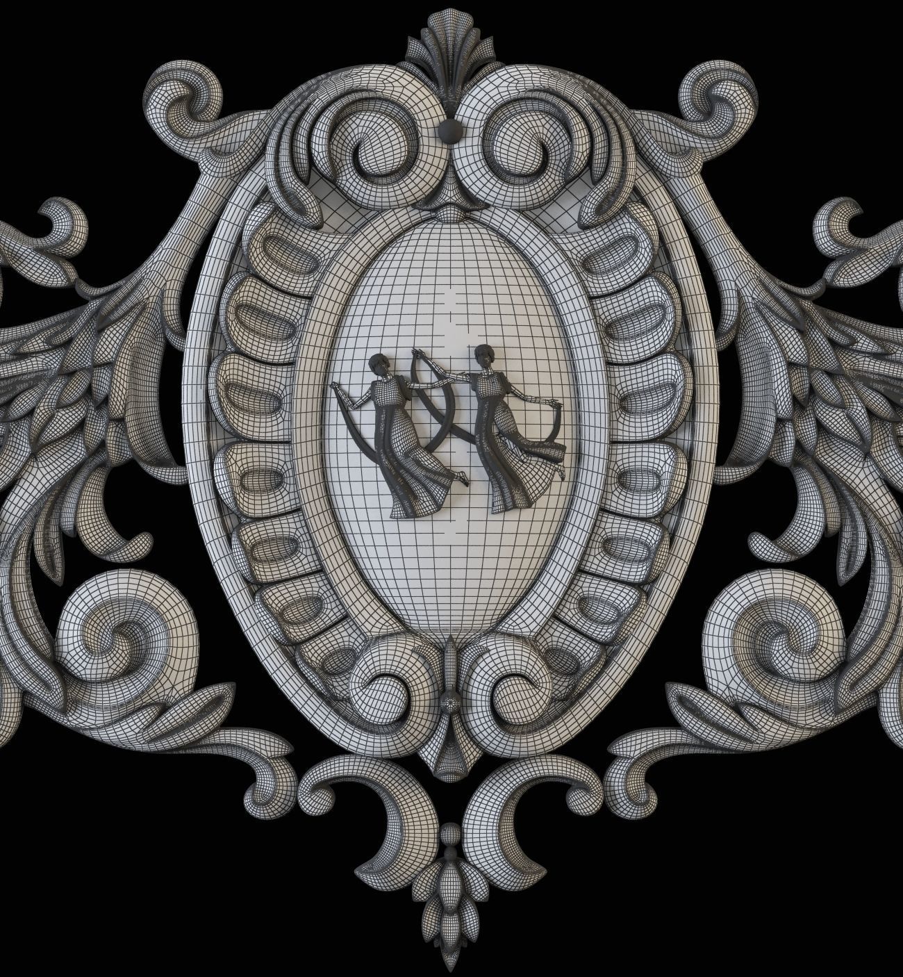 Medallion 3D model 3D printable | CGTrader