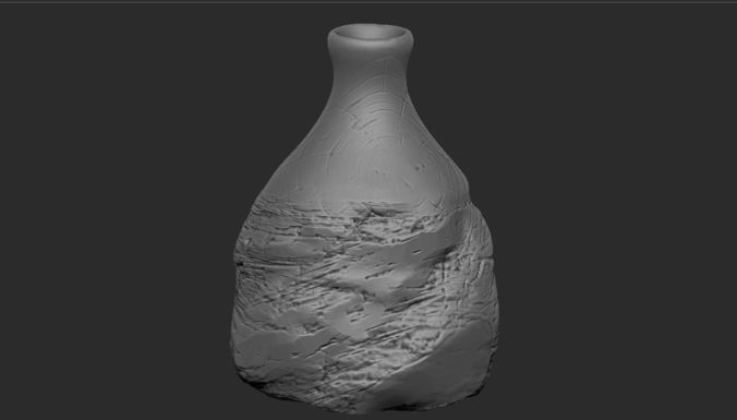 3D model Wooden Jug VR / AR / low-poly | CGTrader