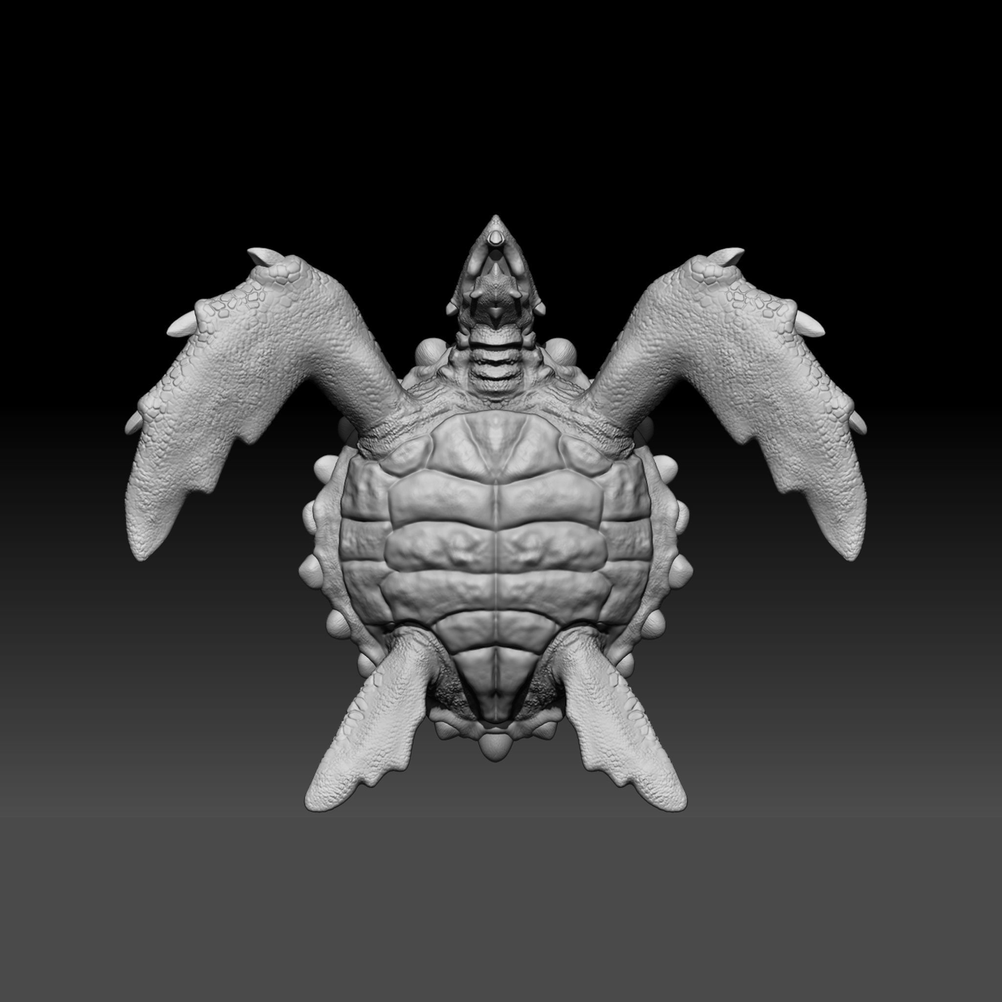 Dragon Turtle 3D model | CGTrader