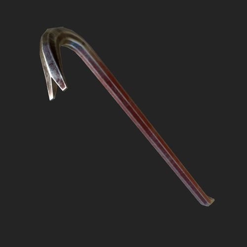 3D model Crowbar VR / AR / low-poly | CGTrader