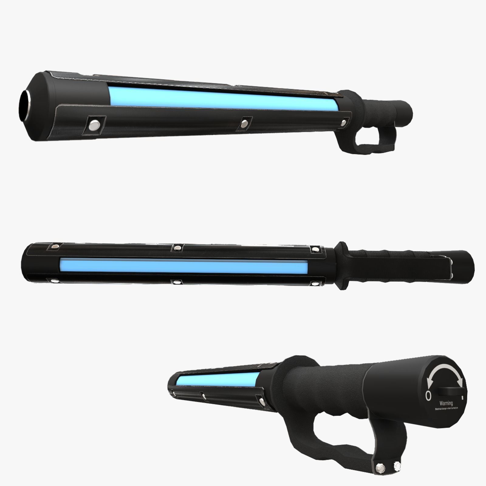 3D model Taser stun baton VR / AR / low-poly | CGTrader