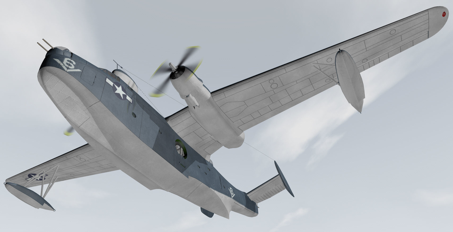 Martin PBM-5 Mariner 3D model | CGTrader