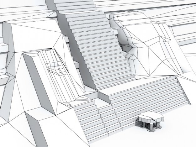 Temple of inscriptions 3D model | CGTrader