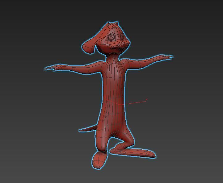 Children room Statue Decor Statue sculpture animal timon free 3D model ...