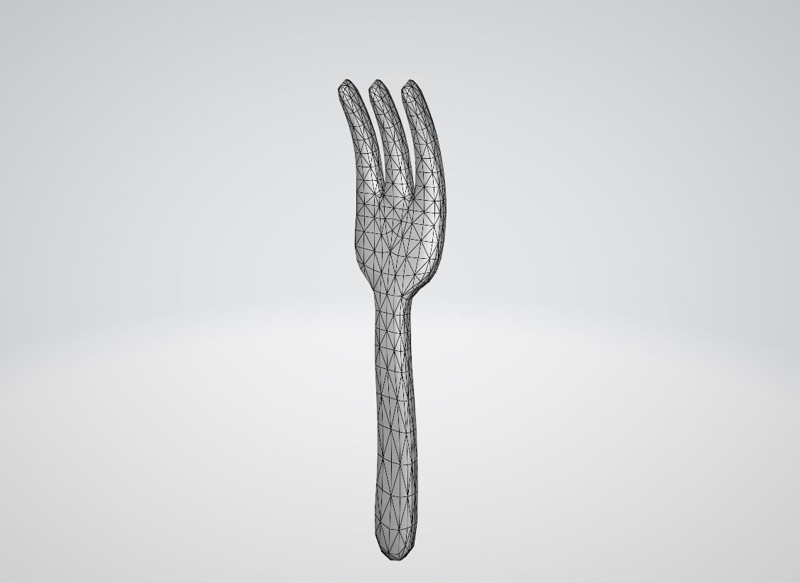 Fork Model 3D model | CGTrader