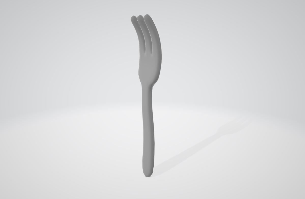 Fork Model 3D model | CGTrader