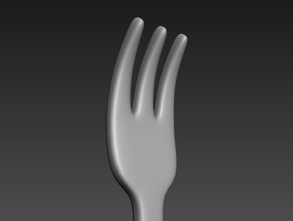 Fork Model 3D model | CGTrader