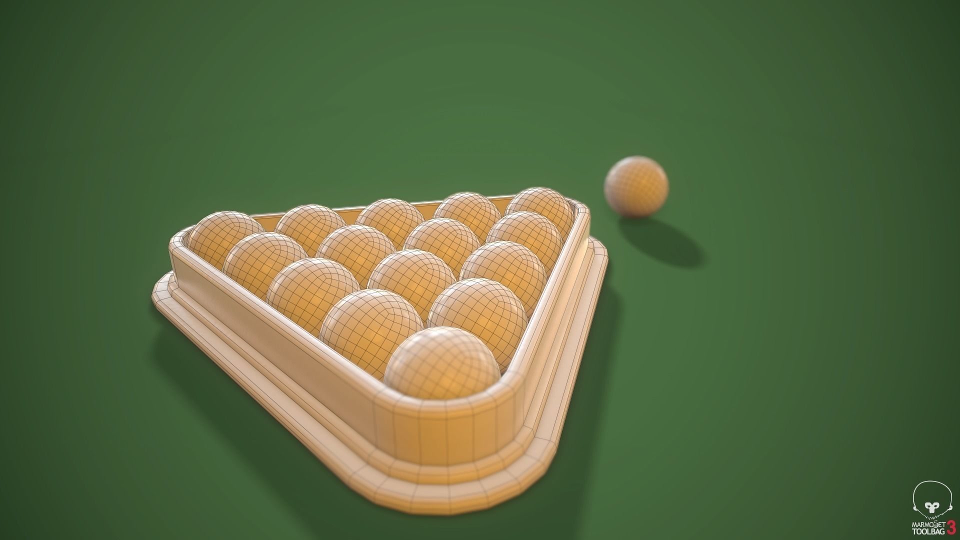 3D model Pool Balls VR / AR / low-poly | CGTrader