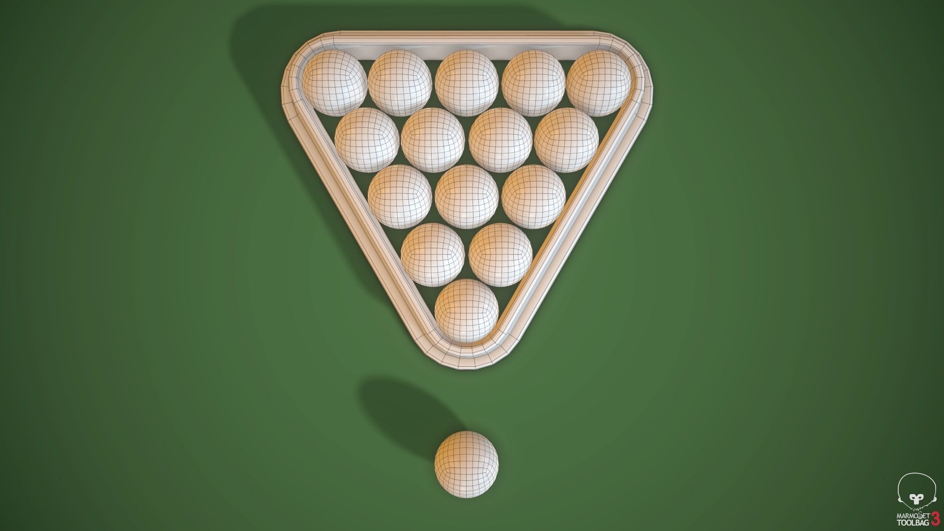 3D model Pool Balls VR / AR / low-poly | CGTrader
