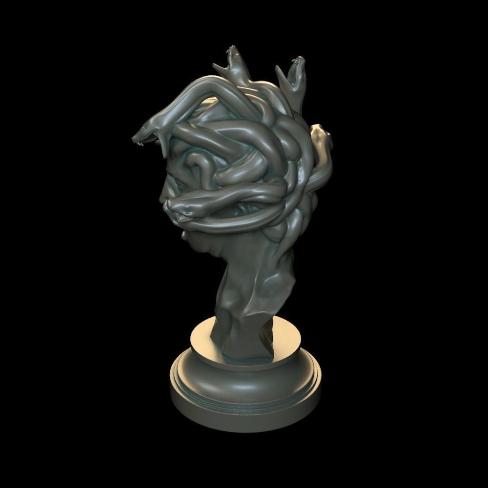 Medusa model 3D model 3D printable | CGTrader