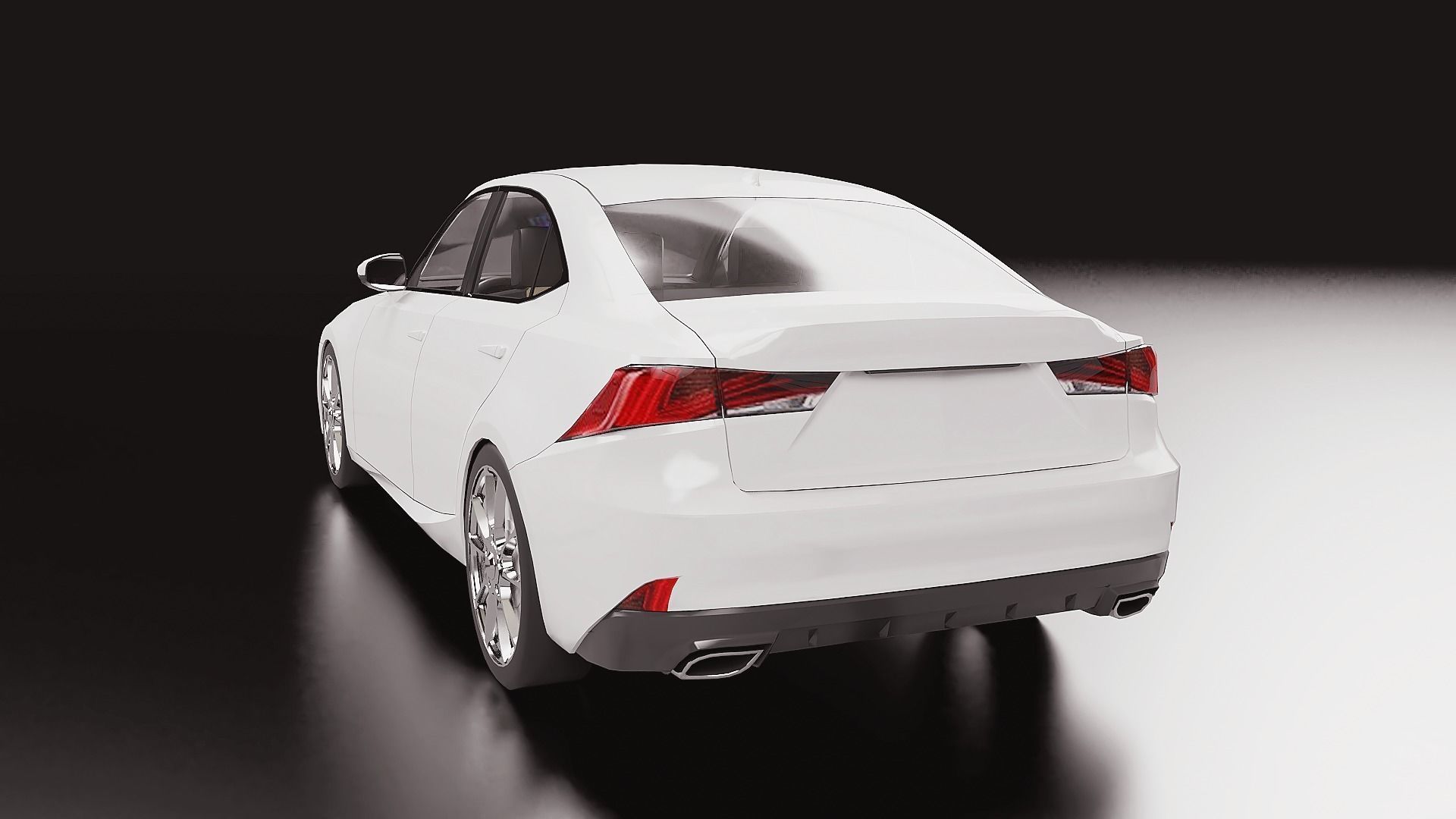 3D model 2016 Lexus IS 350 VR / AR / low-poly | CGTrader