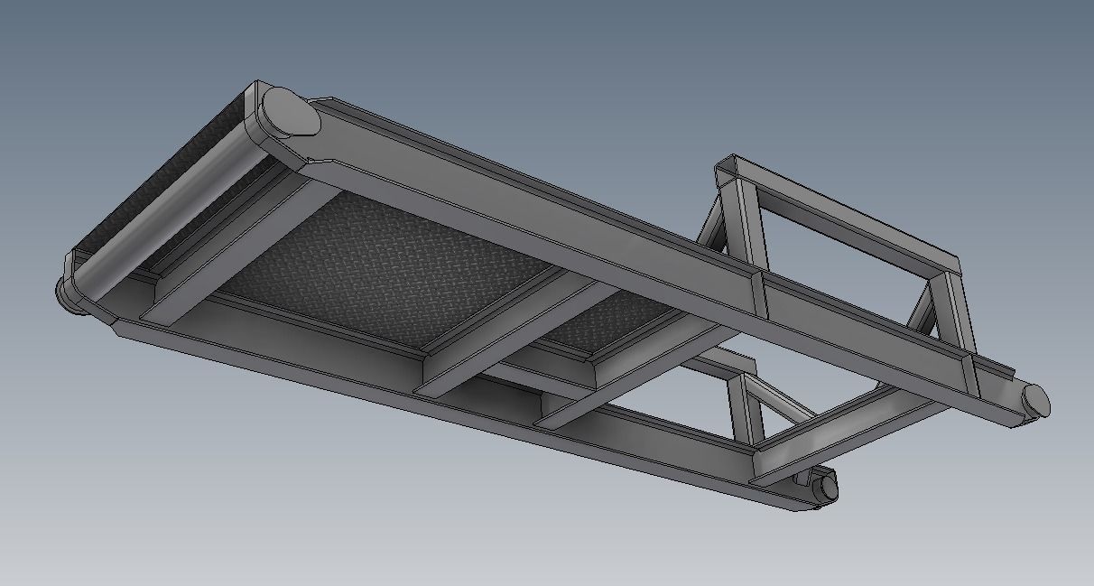 Equipment Loading Skid 3D model | CGTrader