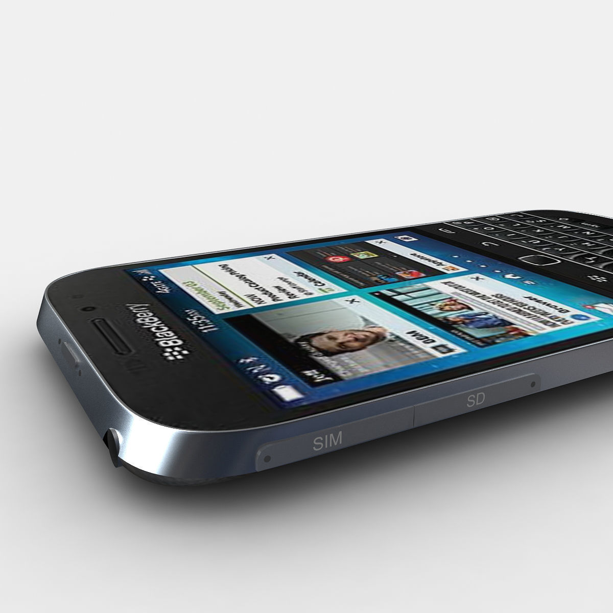 BlackBerry Classic Non Camera 3D model | CGTrader
