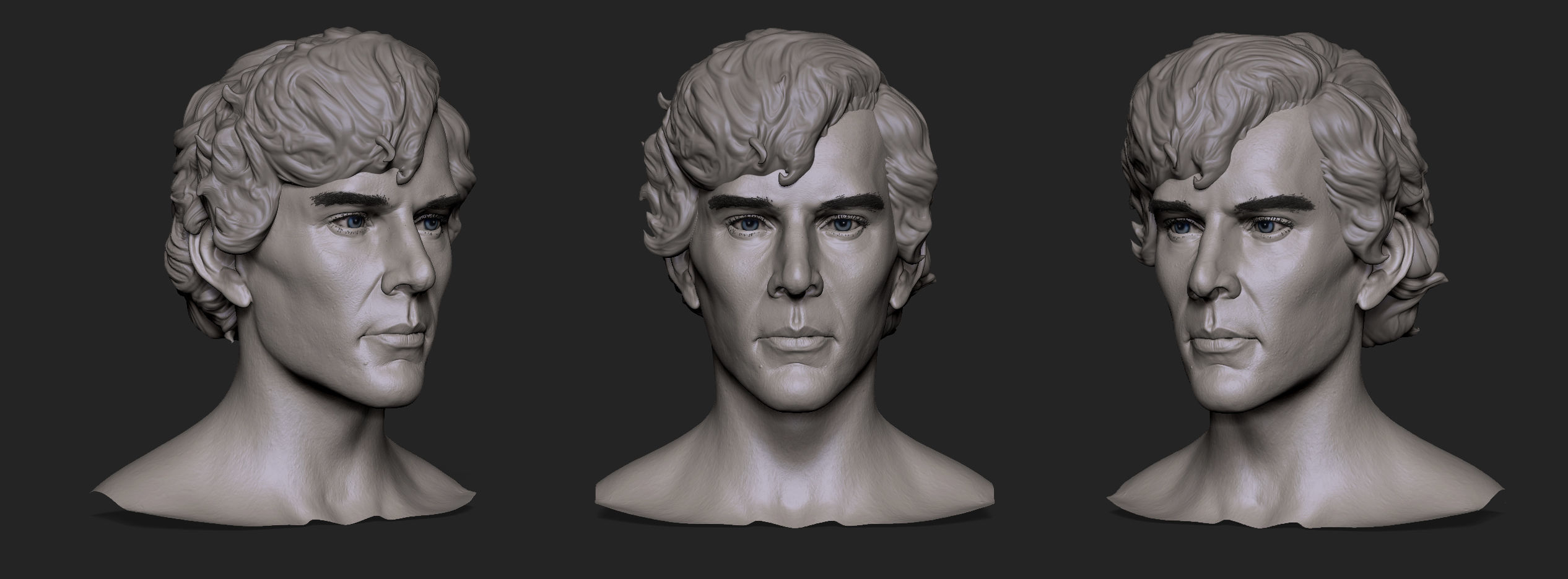 3D model 3d model of Sherlock Holmes VR / AR / low-poly | CGTrader