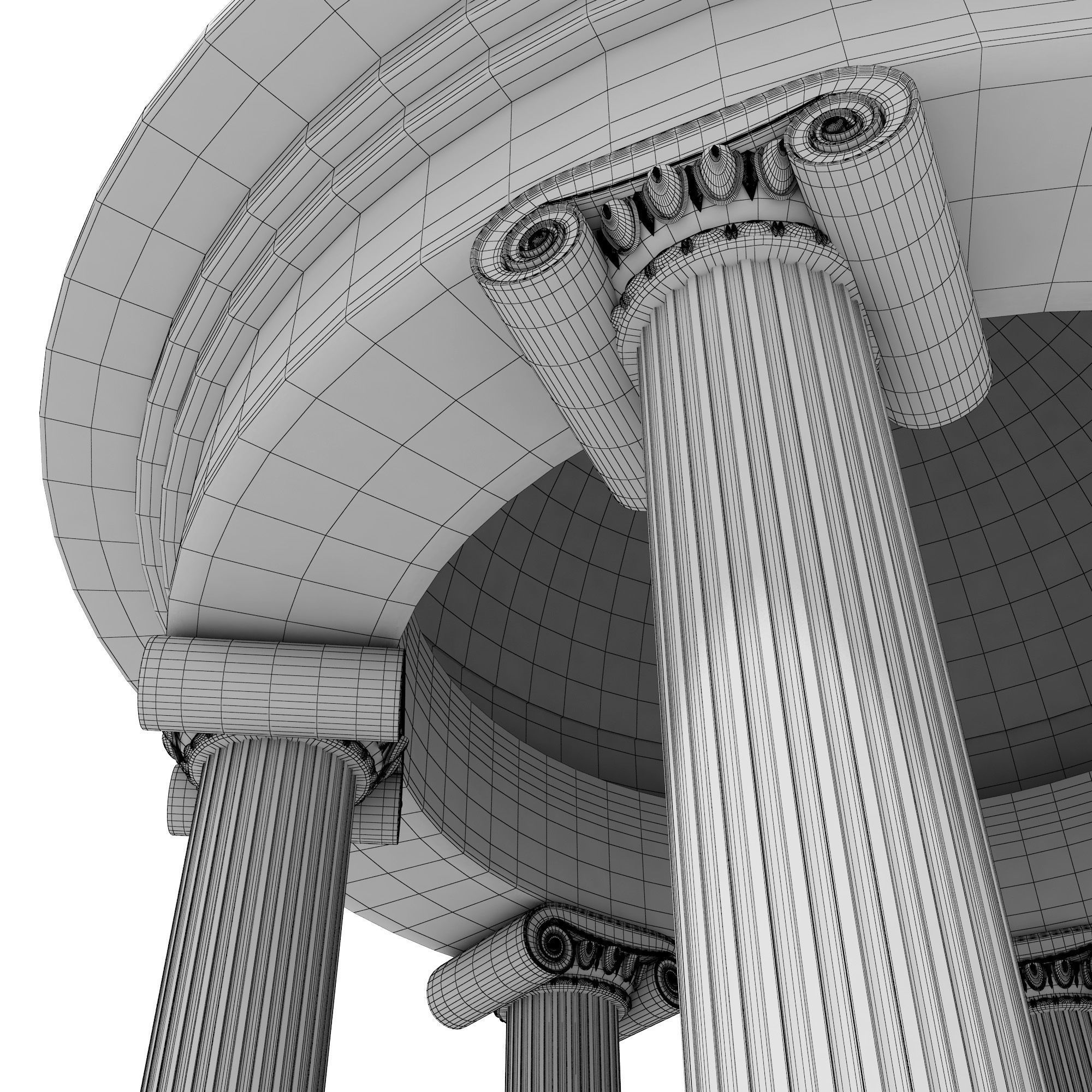 Classic Rotunda 3D model | CGTrader